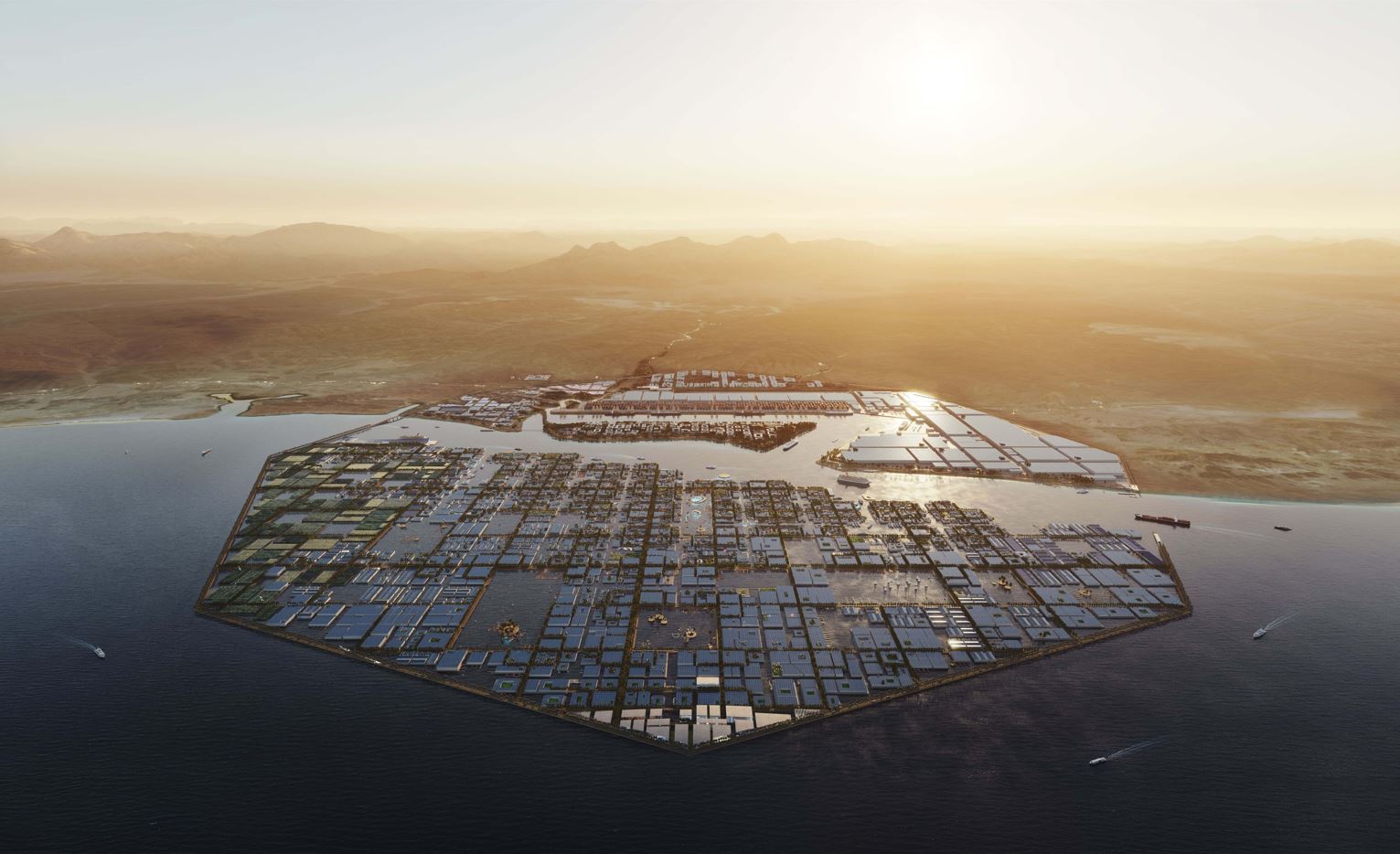NEOM and DSV forms $10 billion logistics joint venture - SaudiGulf Projects
