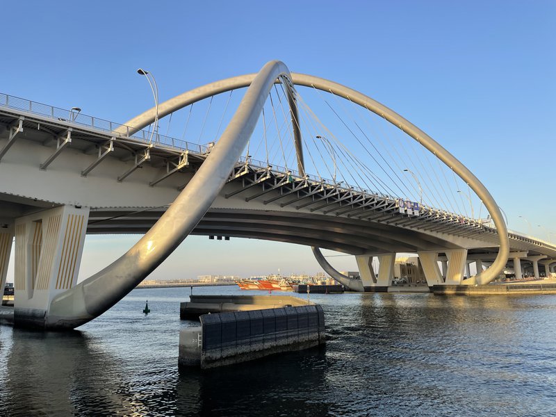 Six Construct delivers the Infinity Bridge in Dubai - SaudiGulf Projects