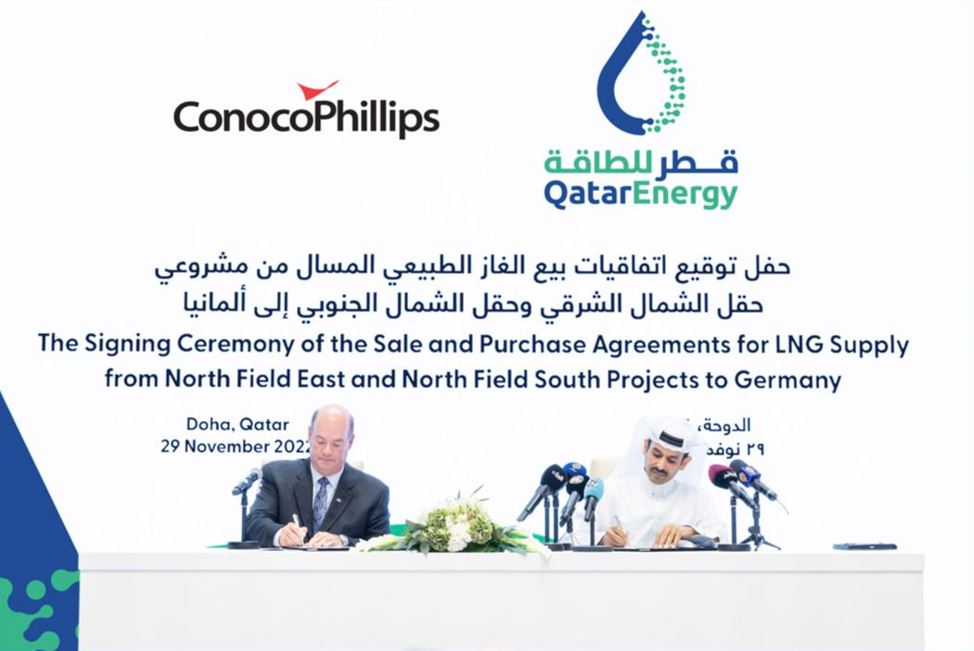 QatarEnergy, ConocoPhillips sign long-term supply agreement of Qatari ...