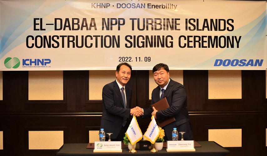 Doosan awarded $1.2bn Contract for Construction of El Dabaa Nuclear ...
