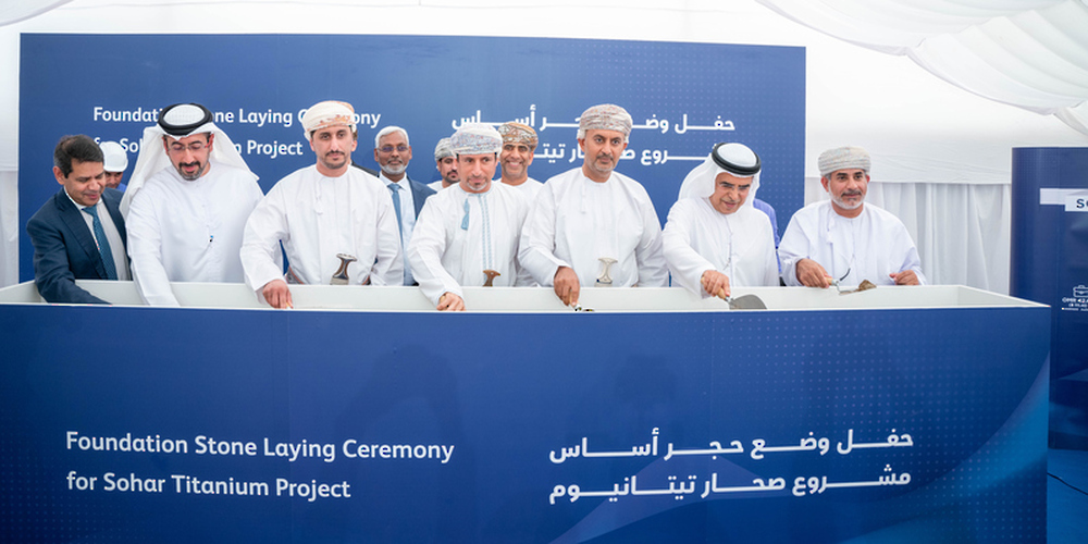 Foundation Stone Laid for $112m worth Oman's Titanium Project ...