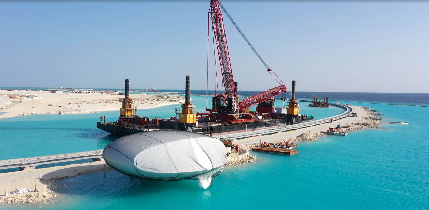 First overwater villa installed at The Red Sea’s Sheybarah Island ...