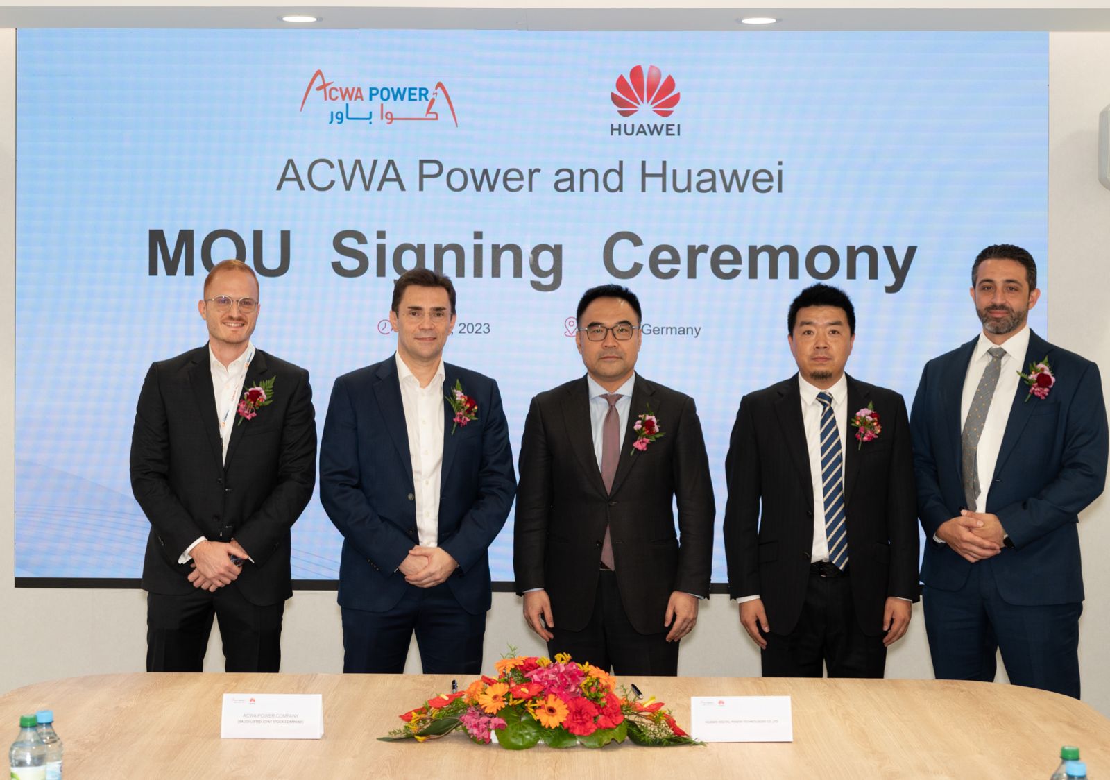 ACWA Power and Huawei Signs MOU - SaudiGulf Projects