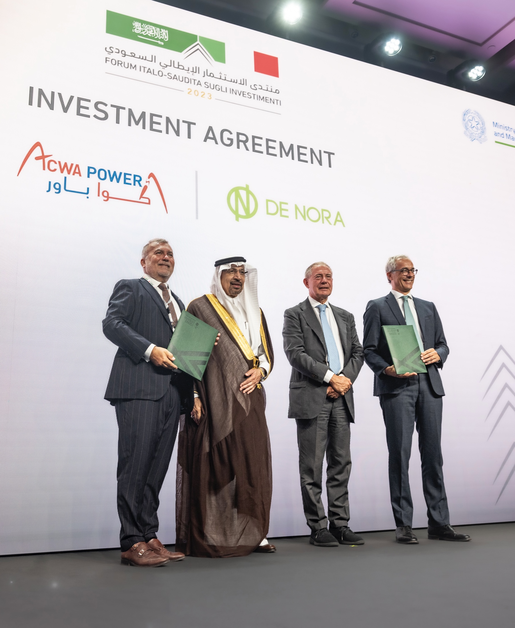 De Nora signs MOU with ACWA Power to accelerate energy transition & water desalination in Saudi ...