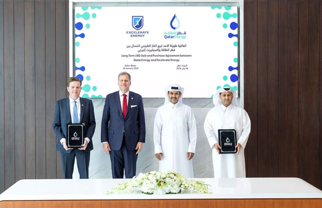 QatarEnergy and Excelerate Energy Signs LNG Agreement - SaudiGulf Projects