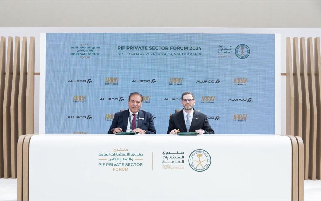 Array Technologies,ALUPCO signs strategic partnership - SaudiGulf Projects