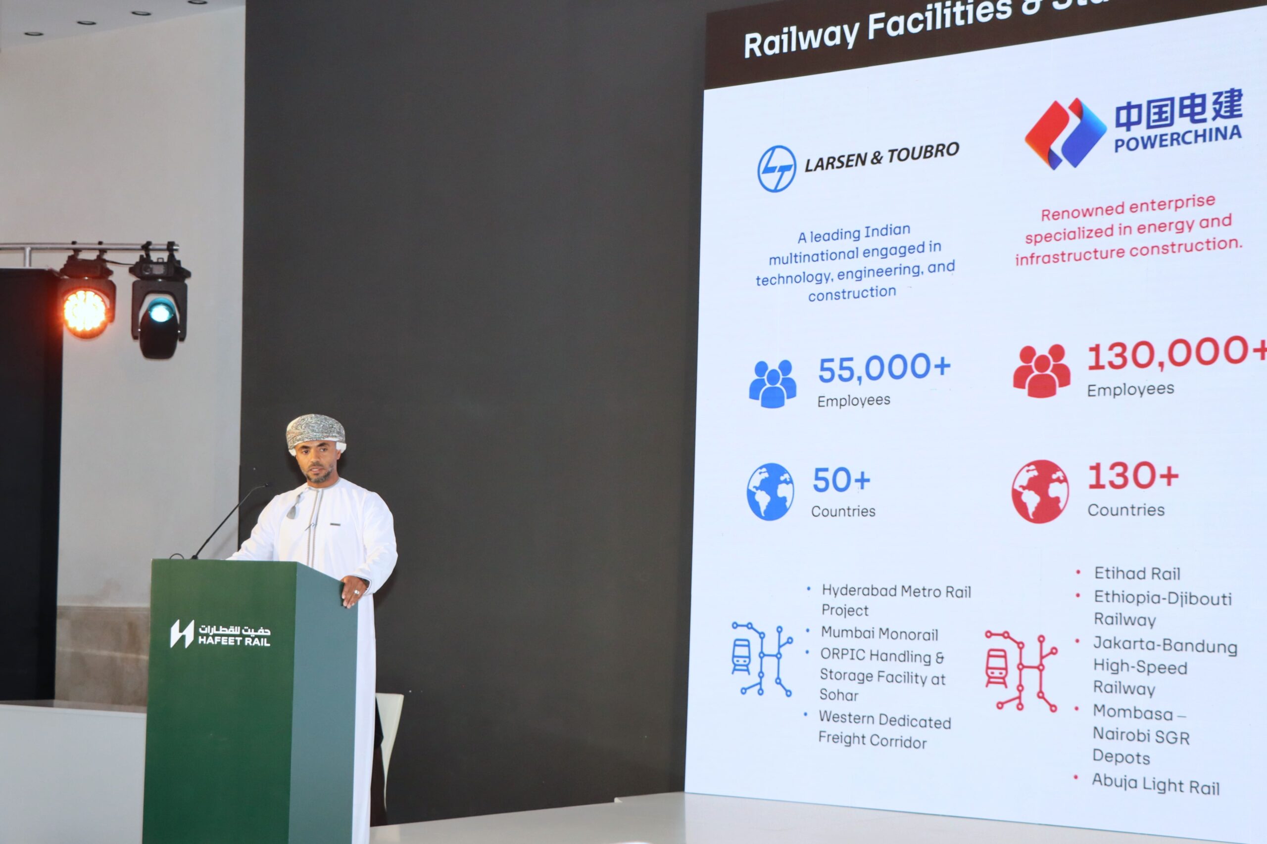 L&T and Power China awarded Key Railway Facilities Contract in Oman ...