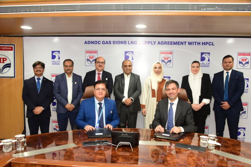 ADNOC Gas and Hindustan Petroleum Signs 10-year LNG Supply Agreement - SaudiGulf Projects