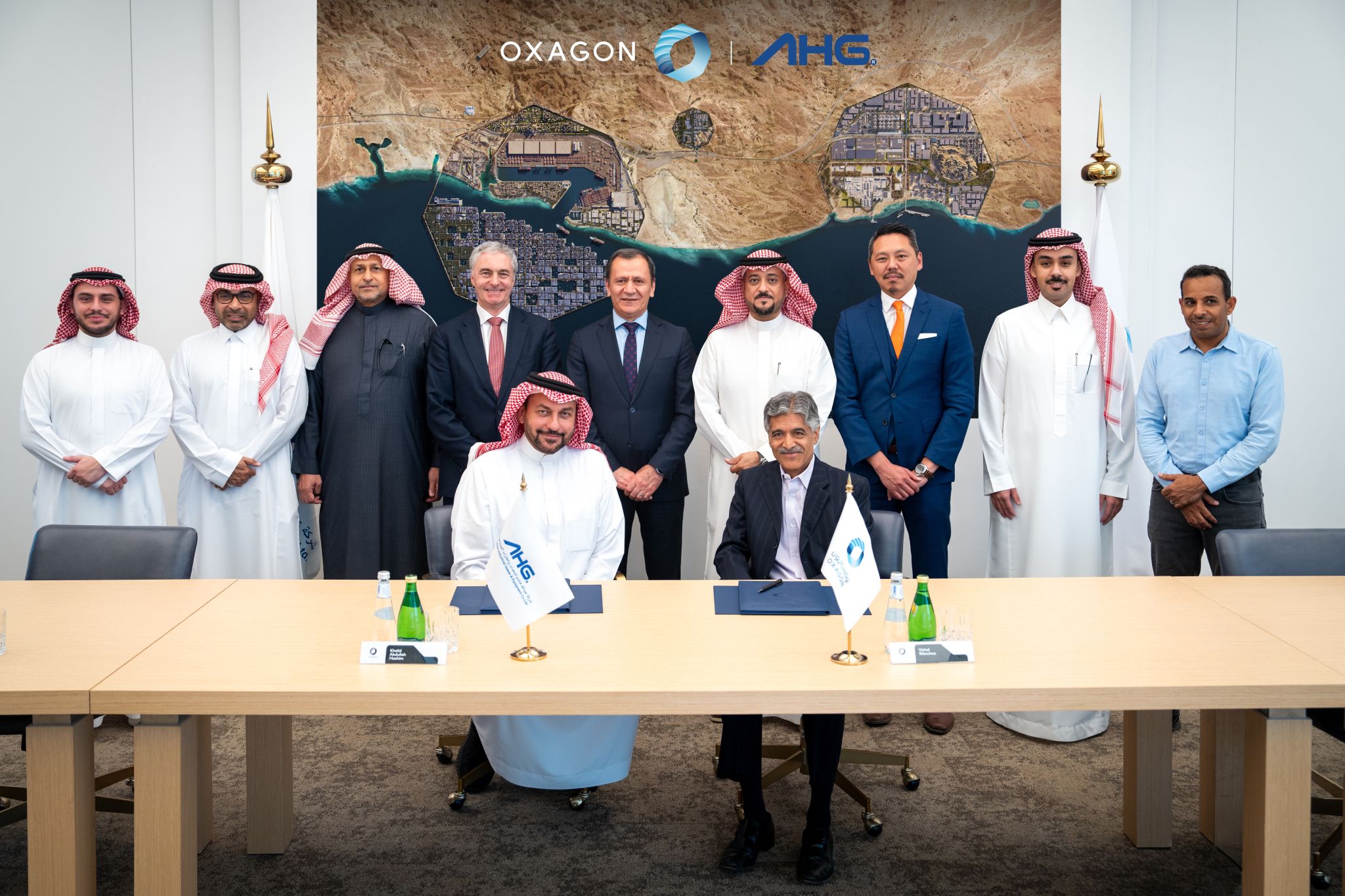 Oxagon and AHG Signs SAR 600 million Land Lease Agreement - SaudiGulf ...