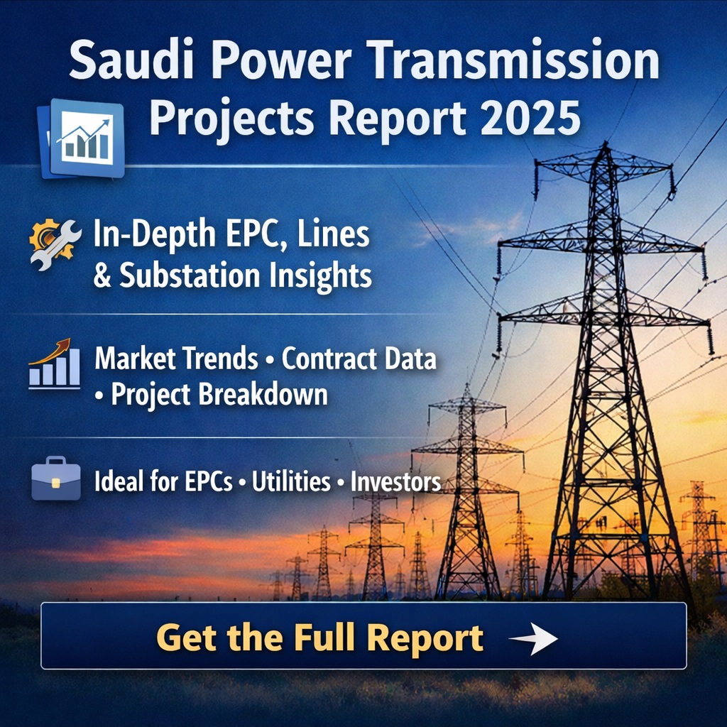 Saudi Power Transmission Projects 2025 Report - SaudiGulf Projects